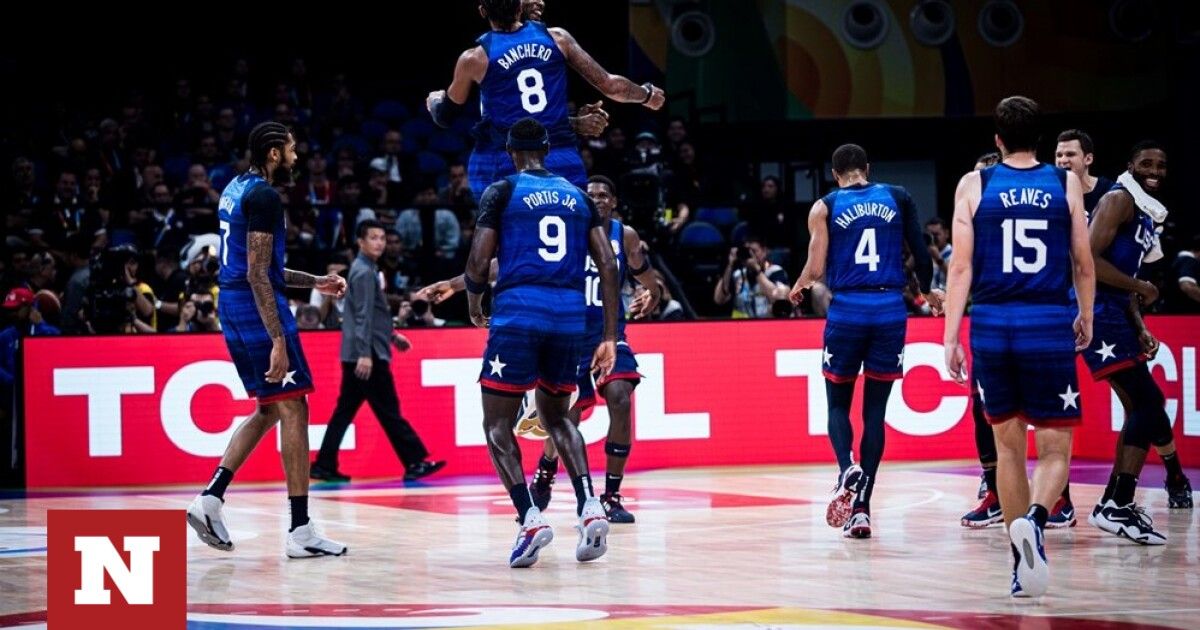 Μουντομπάσκετ 2023, Ιταλία – ΗΠΑ 63-100: Η Team USA «ισοπέδωσε» τους «Ατζούρι» και πέρασε στους ...
