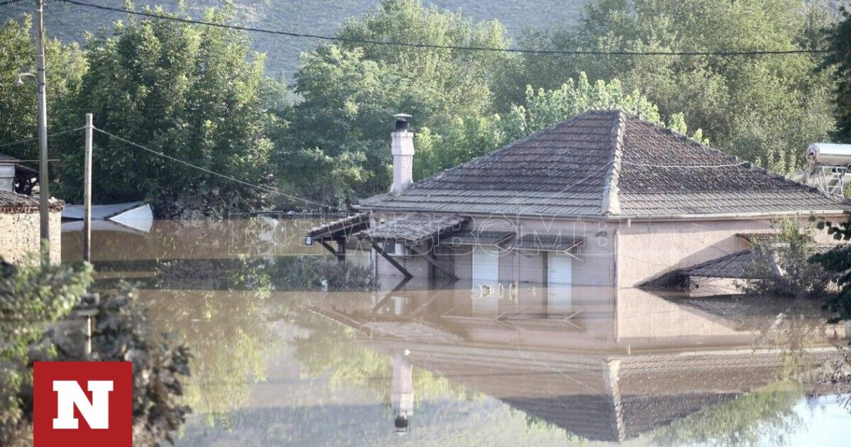 Κακοκαιρία Daniel: Το Newsbomb.gr στον πλημμυρισμένο Βλοχό - «Δεν θα ...