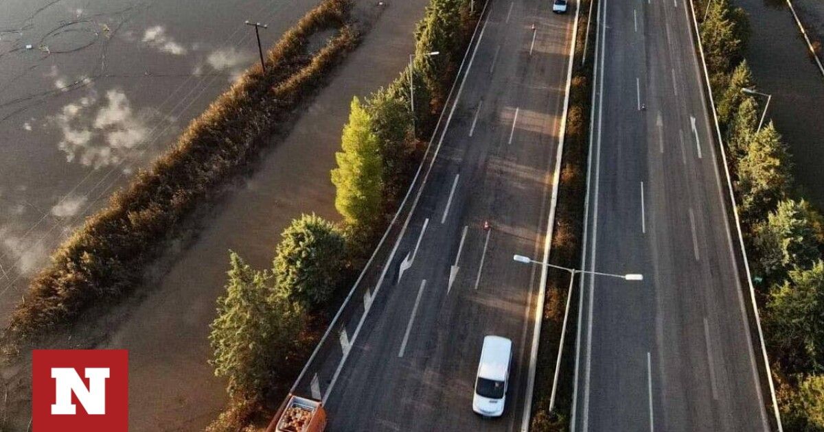 Η εθνική οδός Αθηνών-Θεσσαλονίκης ξανά στην κυκλοφορία - Δείτε εικόνες ...