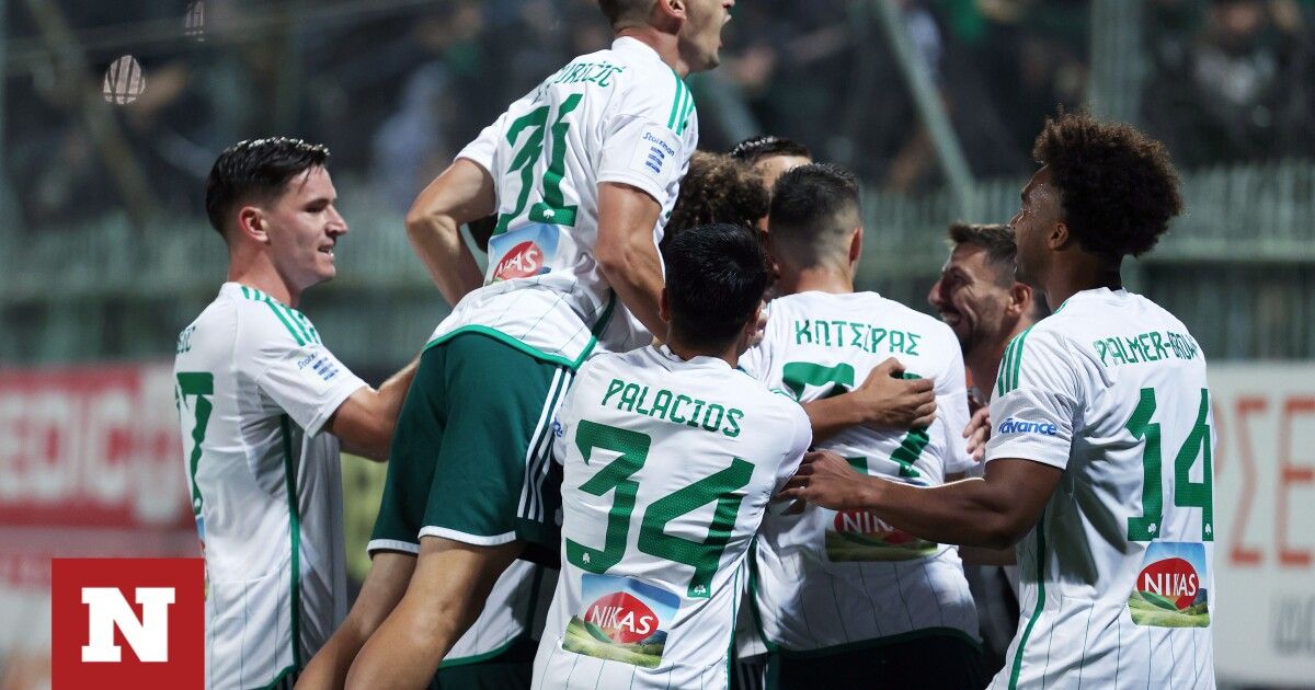 Super League, Αστέρας Τρίπολης-Παναθηναϊκός 1-4: Έξι χρόνια μετά νίκησε ...