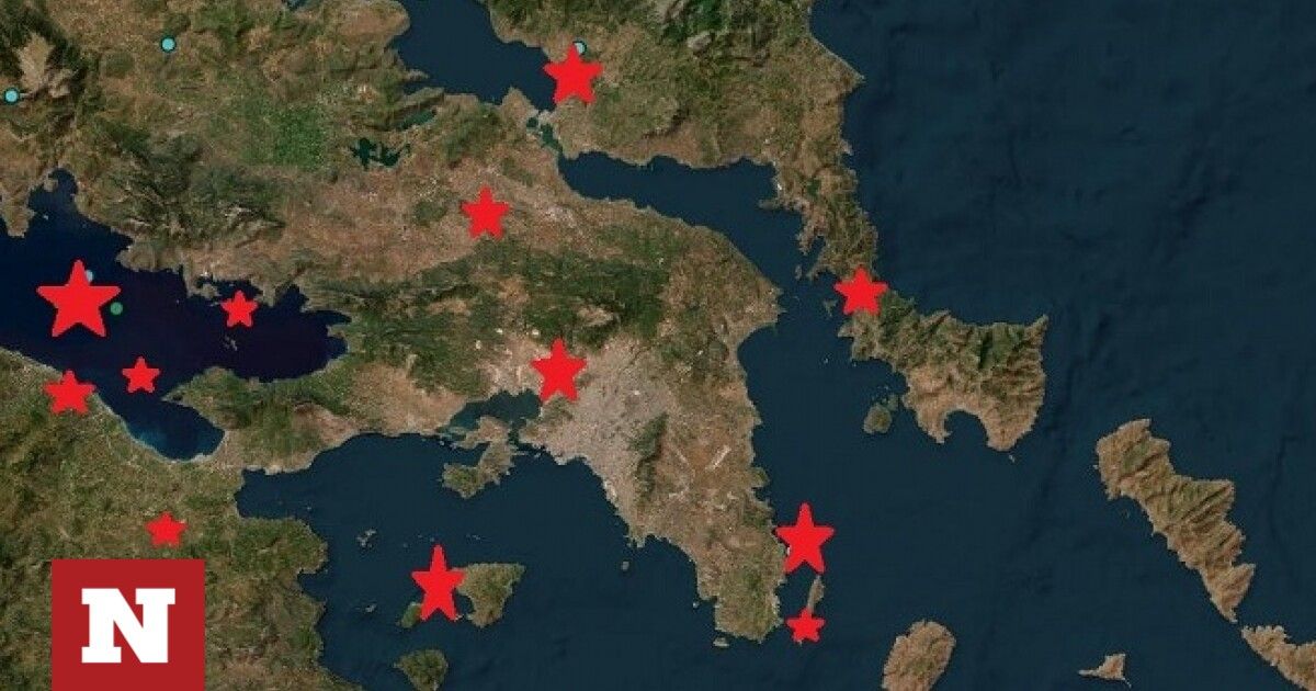 Σε κλοιό σεισμικών δονήσεων η Αττική – Σε επιφυλακή οι σεισμολόγοι ...