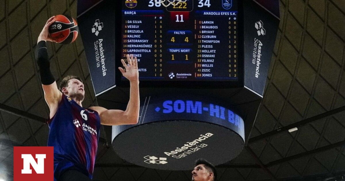 Euroleague: Η Μπαρτσελόνα «πάτησε» την Εφές – Όλα τα αποτελέσματα της ...