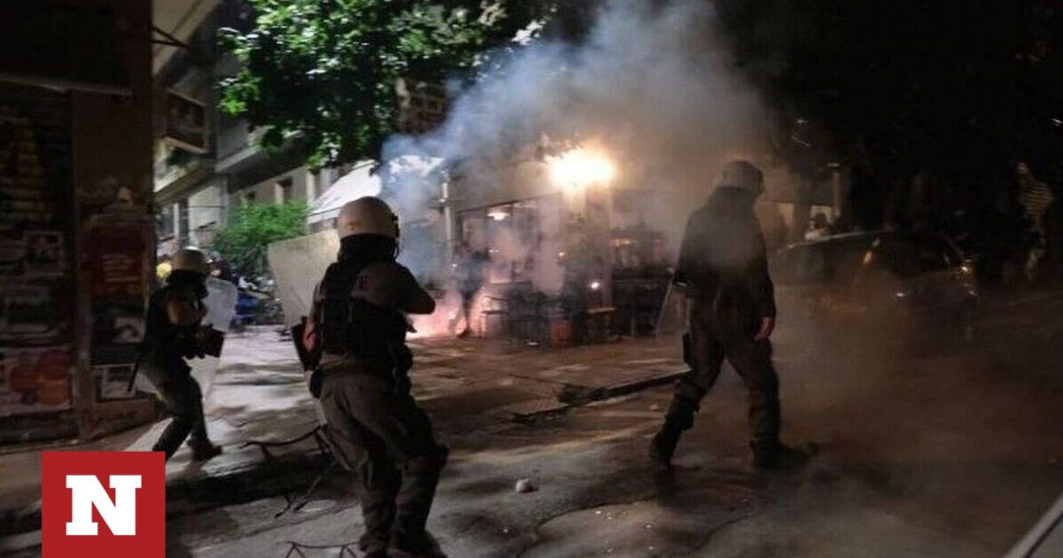 Νέα επεισόδια στα Εξάρχεια μετά την πορεία για την 16χρονη - Newsbomb