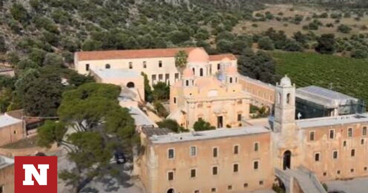 Κρήτη: Η ιστορική Μονή της Αγίας Τριάδας των Τζαγκαρόλων - Newsbomb
