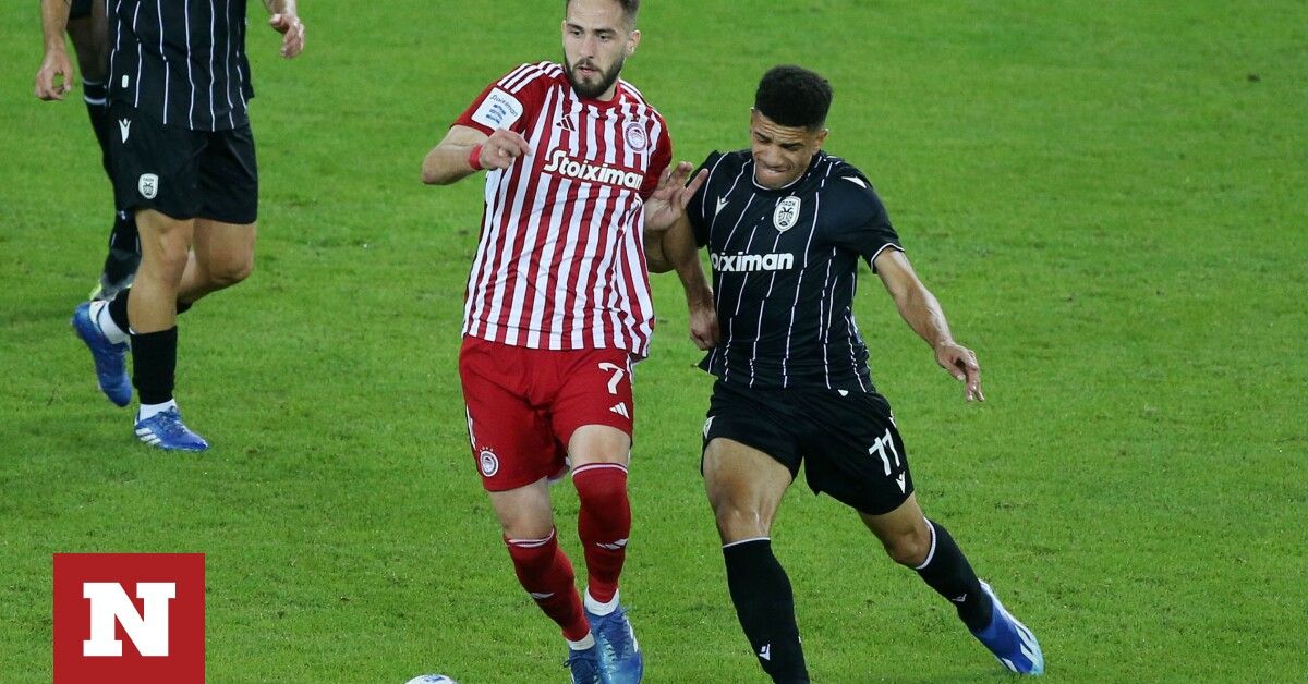 LIVE, Ολυμπιακός – ΠΑΟΚ: Το μεγάλο ντέρμπι της Super League - Newsbomb