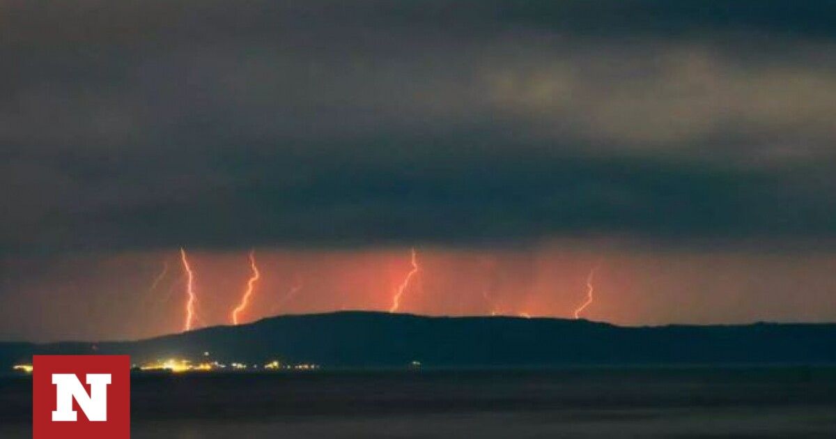 Καιρός: Τι είναι το φαινόμενο red sprite που προκάλεσε η κακοκαιρία ...