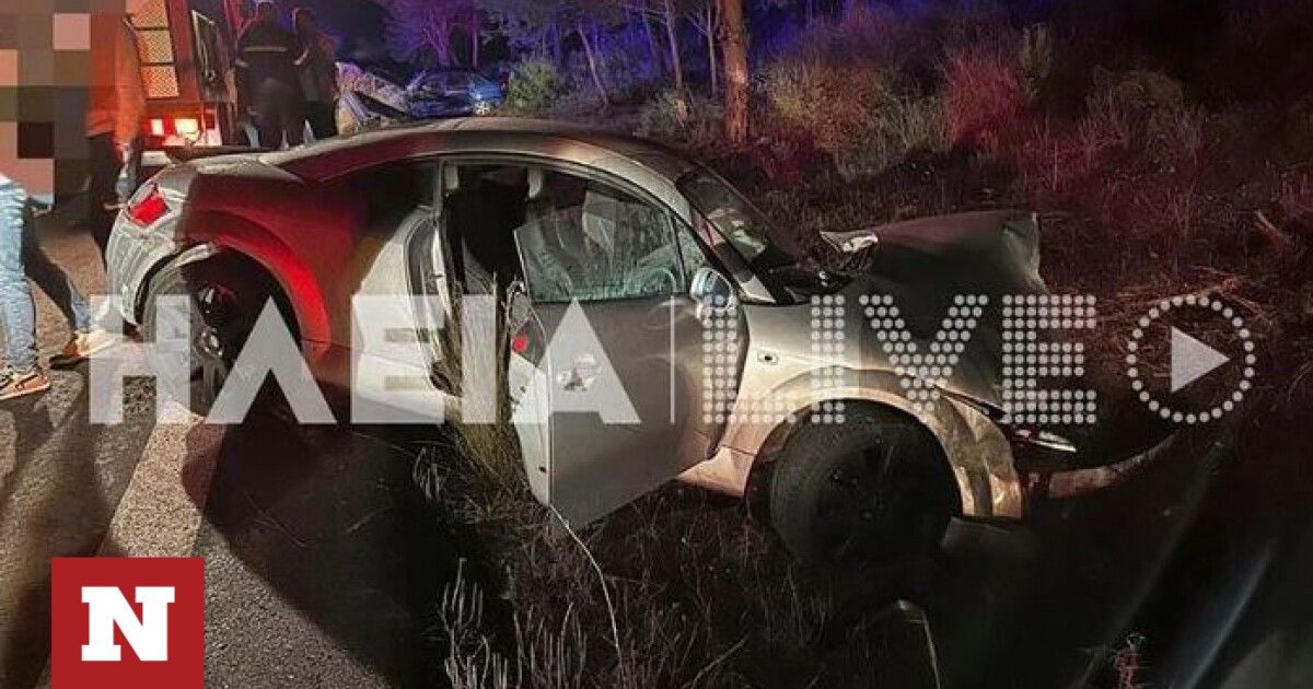 Σοβαρό τροχαίο στην Εθνική Οδό Πύργου - Κυπαρισσίας: Στο νοσοκομείο ...