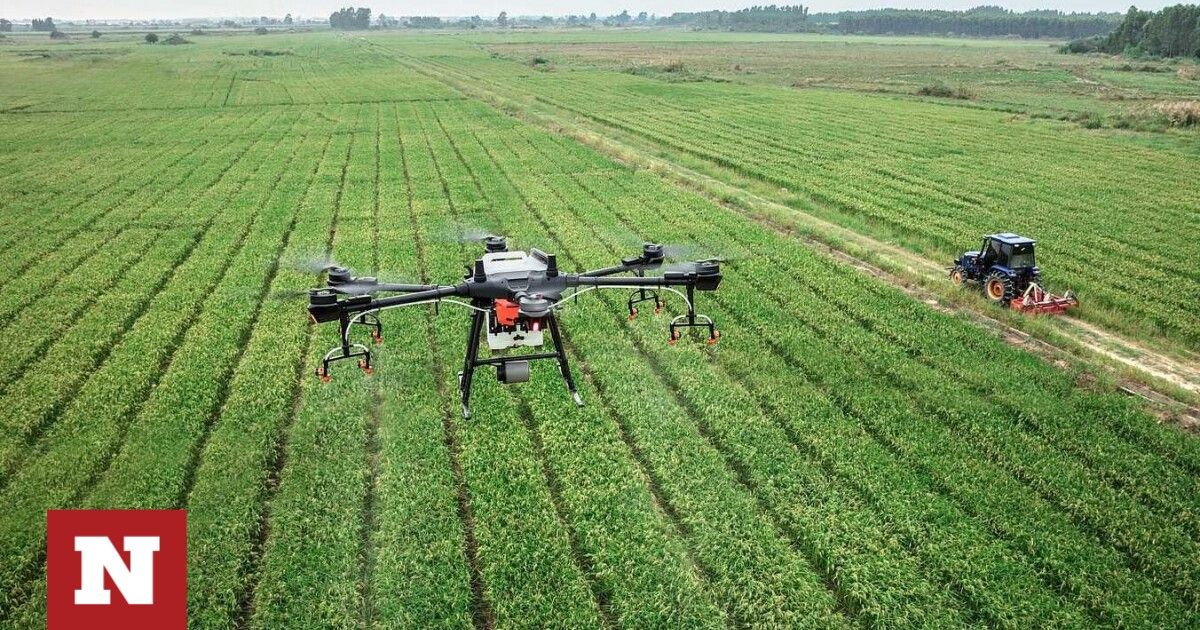 Drones και τρακτέρ με GPS – Οι νέες τεχνολογίες κερδίζουν έδαφος στην ...