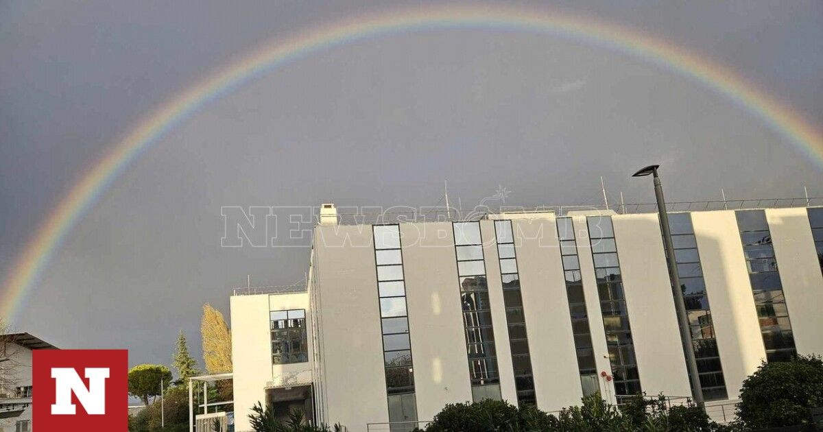 Καιρός: Ουράνιο τόξο «χρωμάτισε» την Αττική - Δείτε μαγικές εικόνες ...