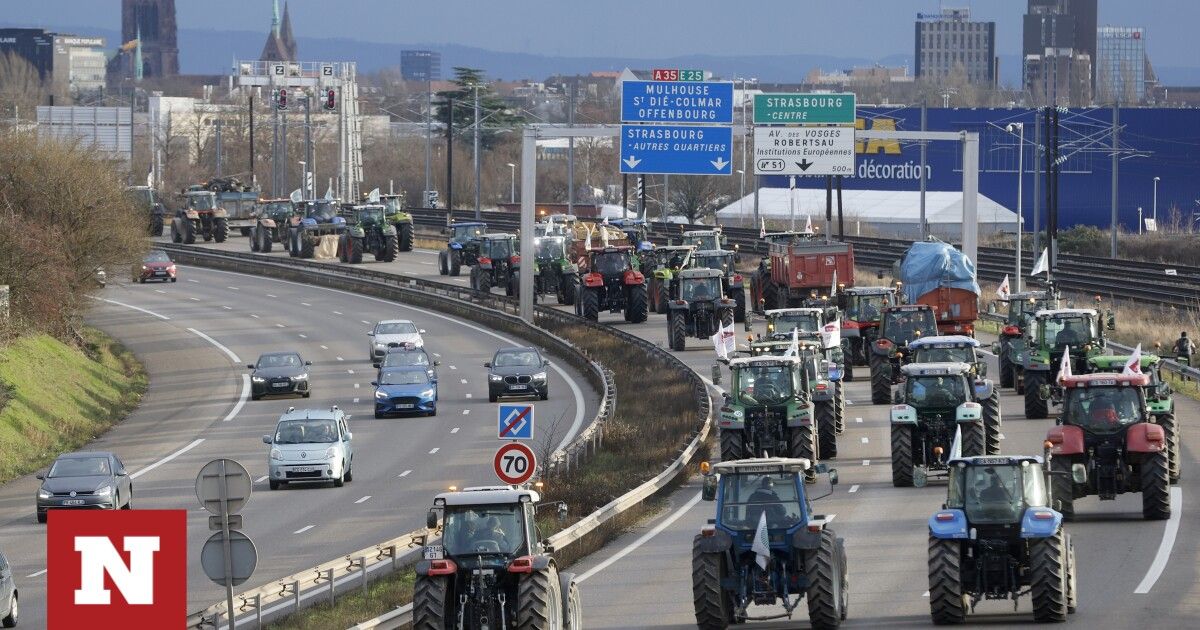 Γαλλία: Οργή των αγροτών - Στήνουν μπλόκα σε όλο το Παρίσι, σε κλοιό ...