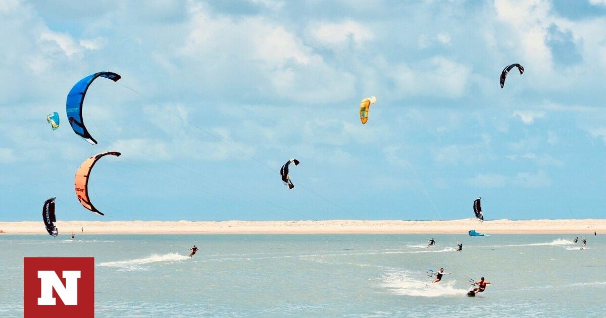 Αρτέμιδα: Χάθηκε με το kite surf του στη θάλασσα και τον έσωσε το ...