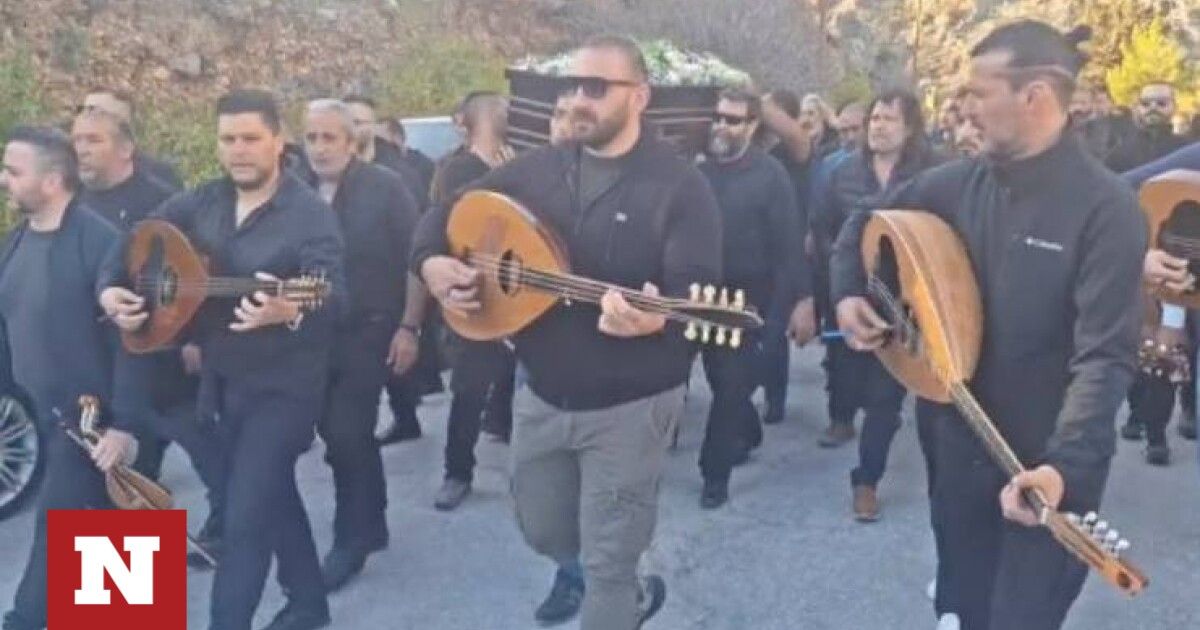 Κρήτη: Με λύρα και λαγούτα το τελευταίο «αντίο» στον λυράρη Γιώργη ...