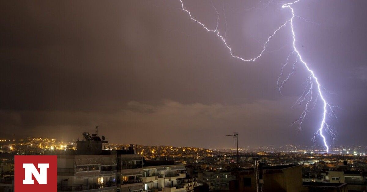 Κακοκαιρία Δωροθέα: Καταιγίδα τώρα στην Αθήνα - Newsbomb