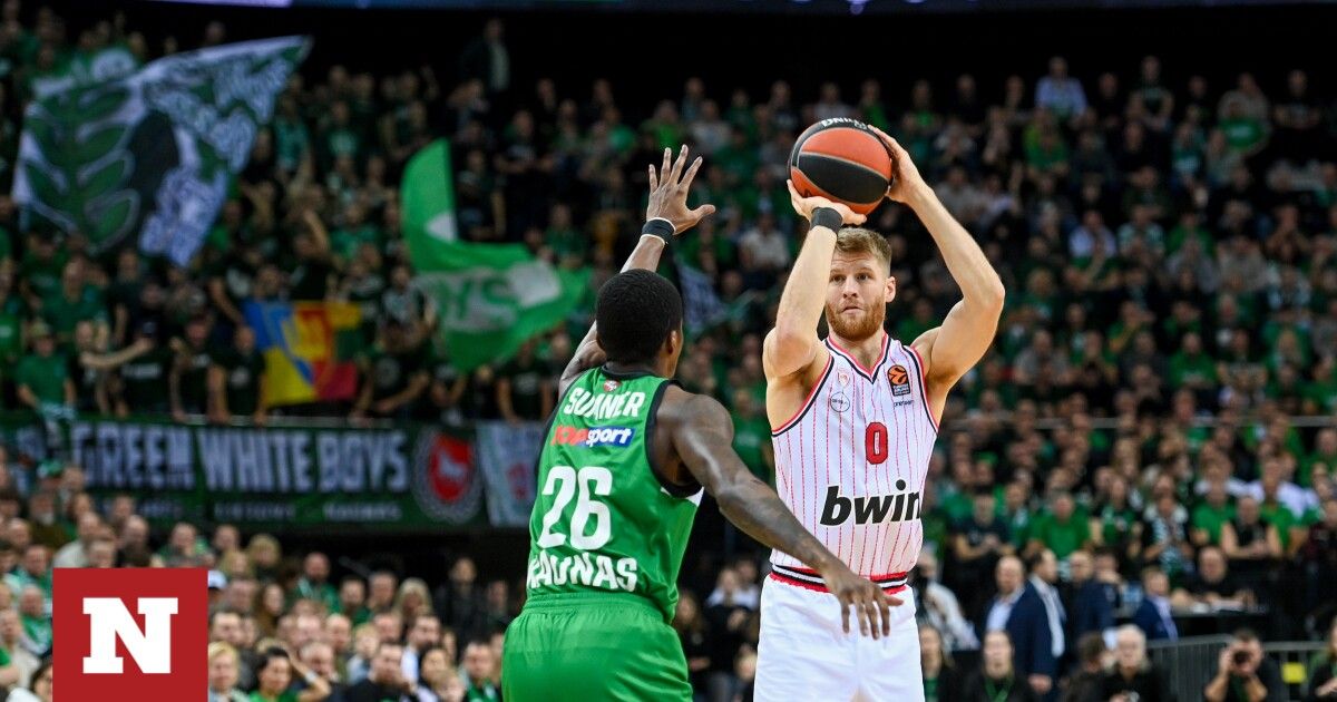 Euroleague, Ζαλγκίρις-Ολυμπιακός 76-95: «Διπλό» εξάδας και ζωντανός για ...