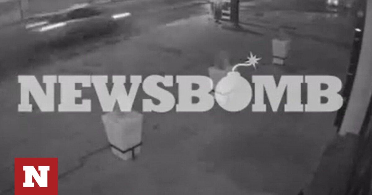 Γιάννης Ξανθόπουλος: Βίντεο ντοκουμέντο - Η στιγμή που το τρίτο όχημα παραβιάζει το STOP - Newsbomb