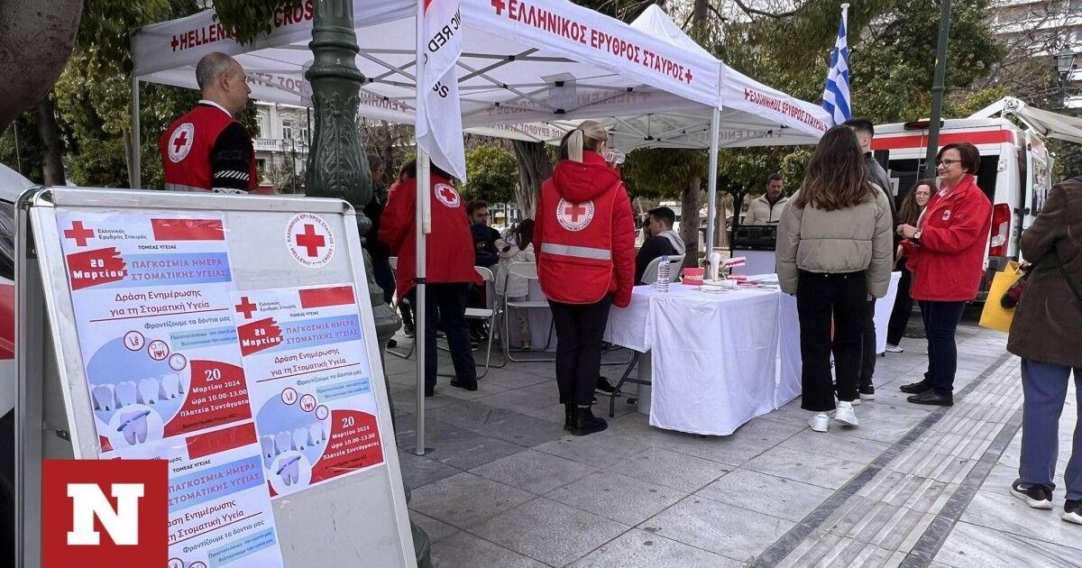 Μεγάλη δράση του Ελληνικού Ερυθρού Σταυρού για την Παγκόσμια Ημέρα ...