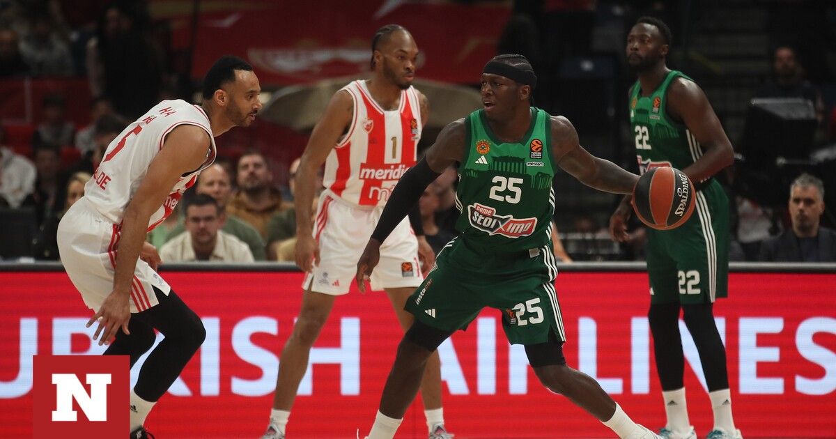 Euroleague, Ερυθρός Αστέρας - Παναθηναϊκός AKTOR 76-89: Περίπατος για τετράδα στο Βελιγράδι ...