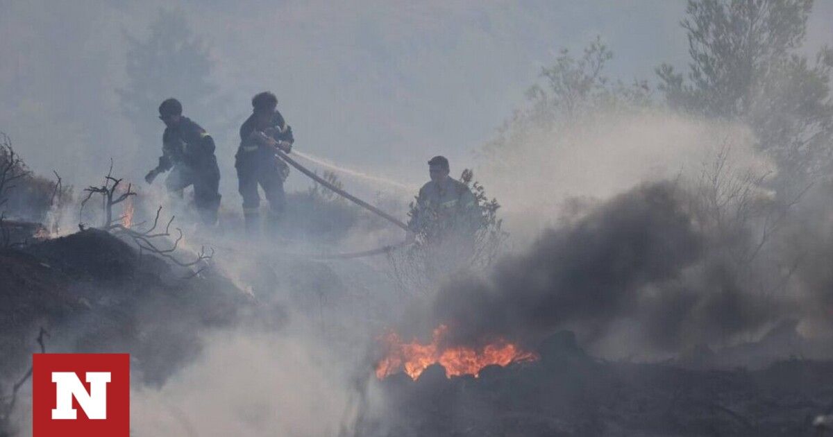 Πυρκαγιά στον Ερύμανθο Αχαΐας - Επιχειρεί ισχυρή πυροσβεστική δύναμη ...