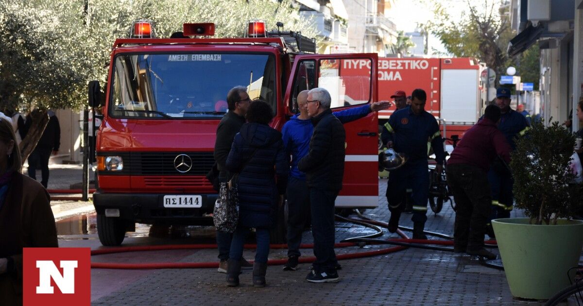 Πυρκαγιά σε κατάστημα στο Περιστέρι - Newsbomb