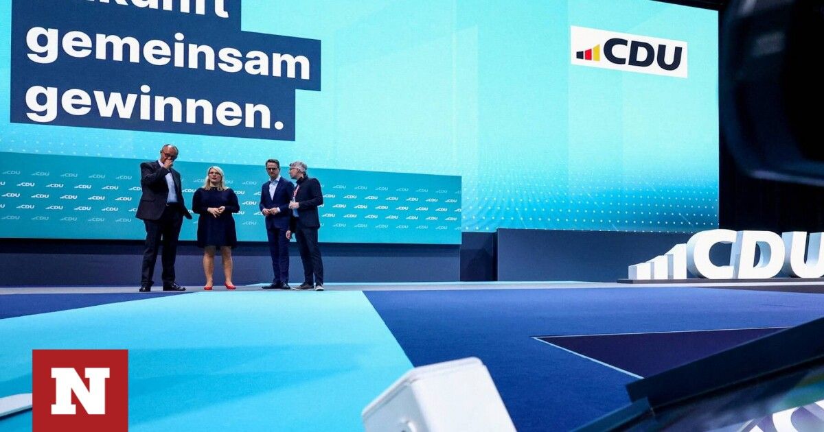 Γερμανία: Αρχίζει το συνέδριο του CDU – Τα ανοιχτά μέτωπα και η στάση ...