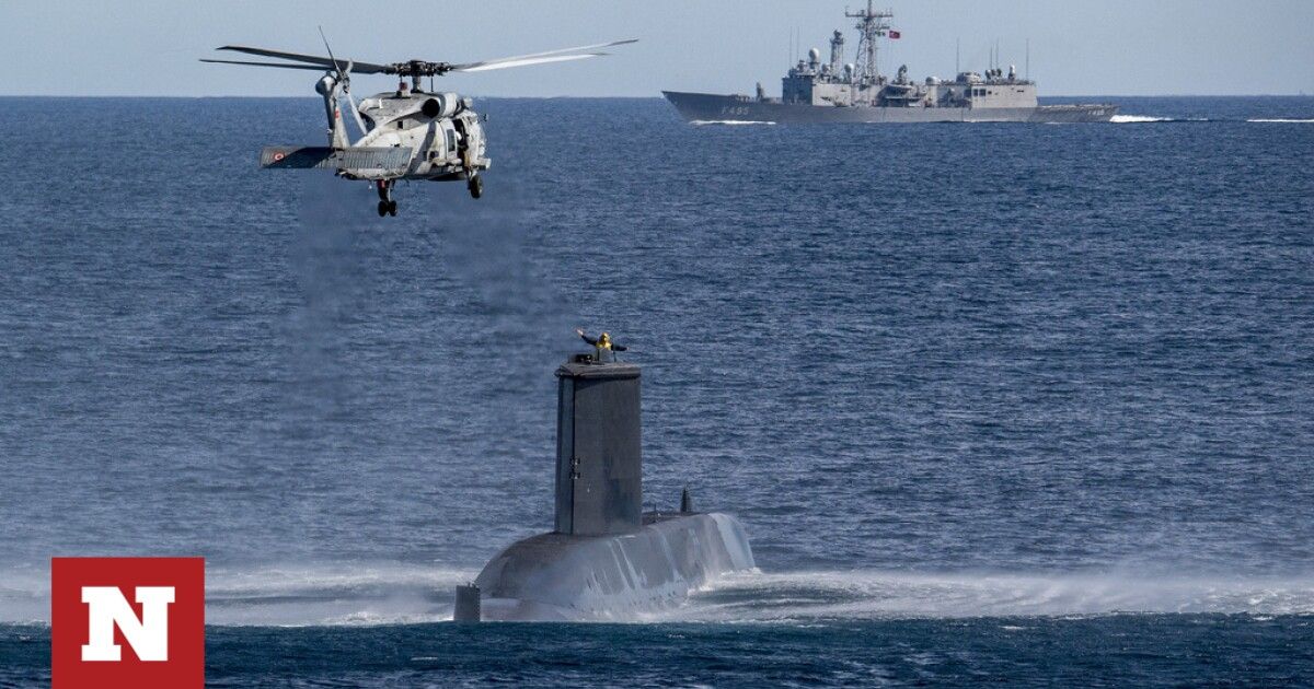 Τουρκία: Ξεκινά τη μεγάλη αεροναυτική άσκηση «Θαλασσόλυκος» σε Αιγαίο ...