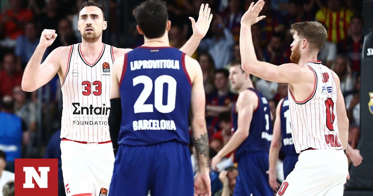 Euroleague: Στο Final Four o Ολυμπιακός, έκανε το break στην Βαρκελώνη ...