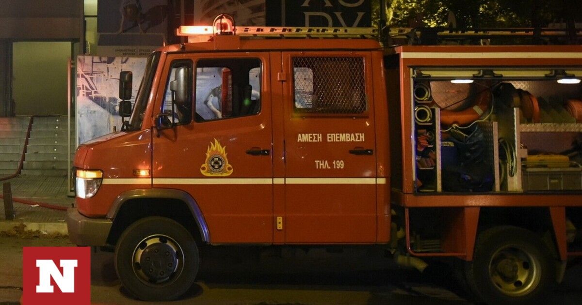 Θεσσαλονίκη: Πυρκαγιά σε διατηρητέο στην Βασ. Όλγας – Επί τόπου η ...