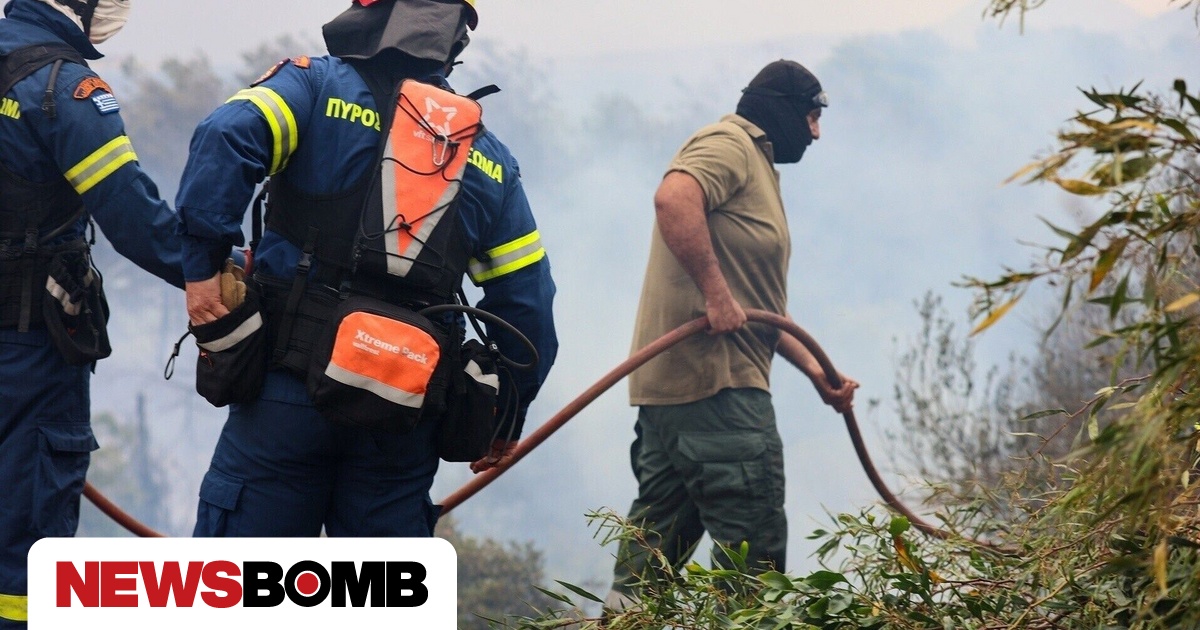 Φωτιά στην Κύμη - Ήχησε το 112 - Newsbomb