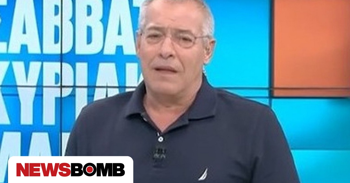 Μάνεσης: Αποφάσισα να τελειώσω το δελτίο ειδήσεων - Newsbomb