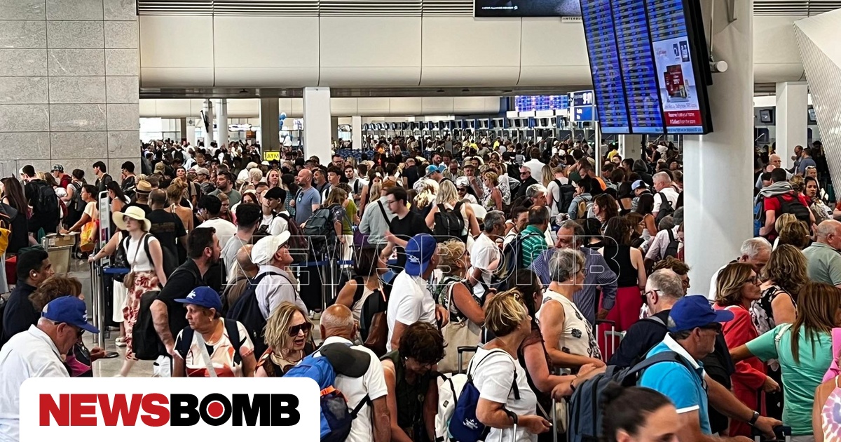 Πανικός στο αεροδρόμιο «Ελ. Βενιζέλος» - «Δώστε μας ένα δωμάτιο να ...