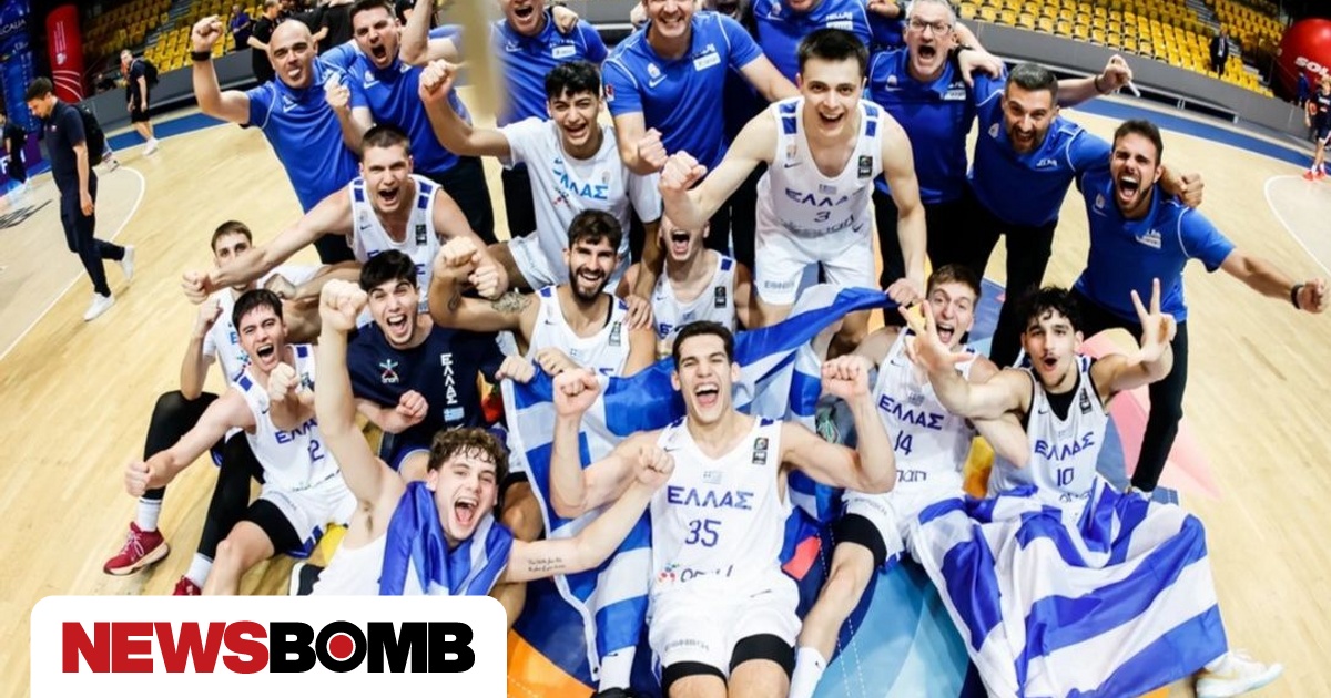 Eurobasket U20: Παλικάρι η Εθνική Νέων Ανδρών, πήρε το χάλκινο μετάλλιο ...