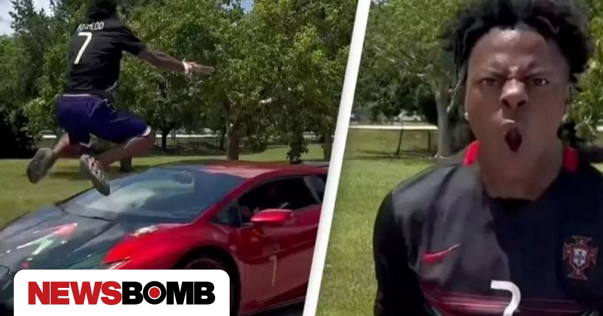 Το τερμάτισε ο YouTuber IShowSpeed: Πήδηξε πάνω από κινούμενη ...