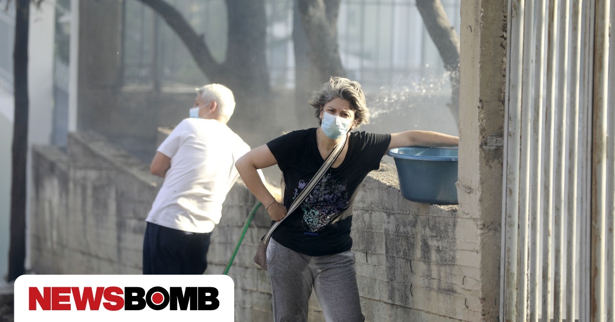 Φωτιά στην Αττική: Εκκενώθηκαν 3 ψυχιατρικές κλινικές - 65 αναπνευστικά περιστατικά - Newsbomb