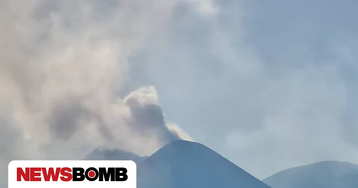 Σικελία: Νέα μεγάλη έκρηξη στο ηφαίστειο της Αίτνας - Δείτε LIVE - Newsbomb