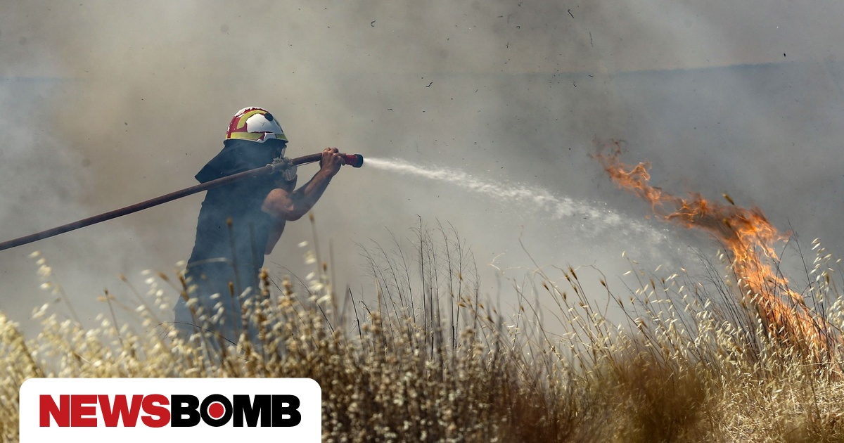 Φωτιά στην Παναγία Τρικάλων - Ήχησε 112 για εκκένωση - Newsbomb