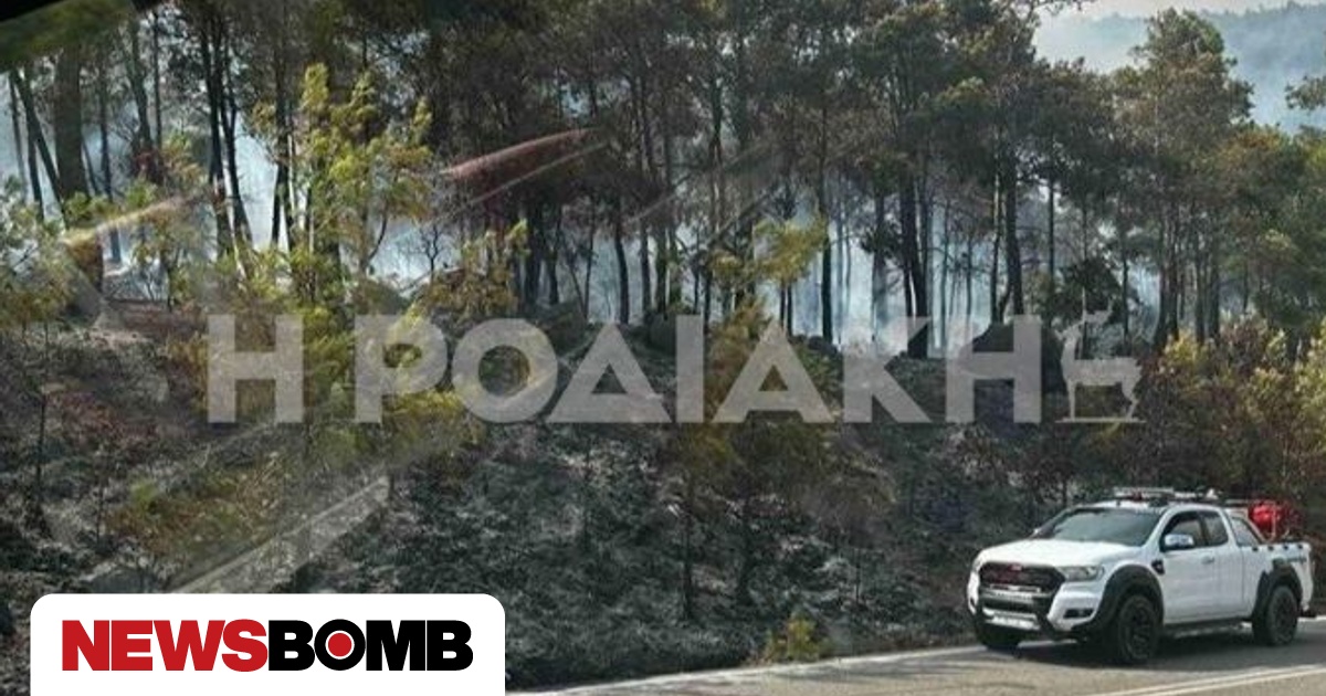 Ρόδος: Συναγερμός για νέα εστία πυρκαγιάς - Ενδείξεις εμπρησμού - Newsbomb