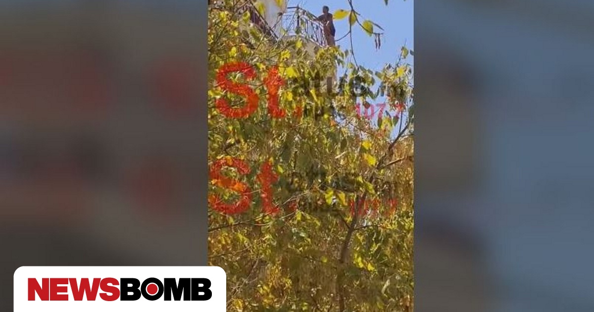 Θεσσαλονίκη: Αίσιο τέλος με τον άνδρα που απειλούσε να πέσει στο κενό ...