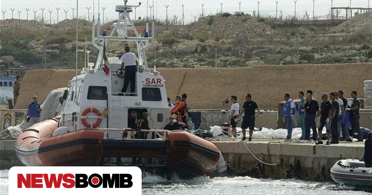 Ιταλία: Ανετράπη πλεούμενο που μετέφερε μετανάστες στην Λαμπεντούζα ...