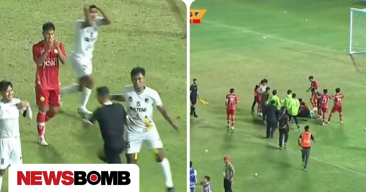 Νοκ άουτ διαιτητής με γροθιά μετά από ανύπαρκτο πέναλτι - Newsbomb