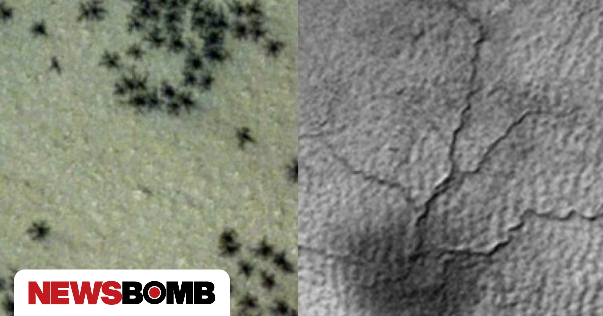 Επιστήμονες της NASA κατάφεραν να παράξουν τις «αράχνες του Άρη ...