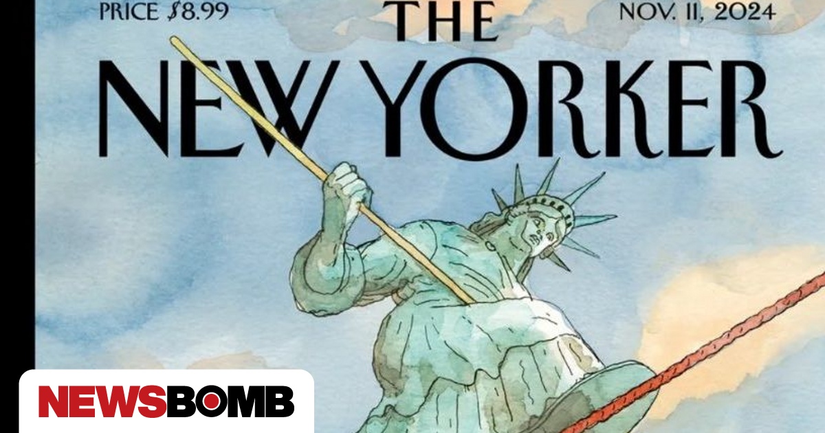 Αμερικανικές εκλογές 2024 - Στο εξώφυλλο του New Yorker η Αμερική σε ...