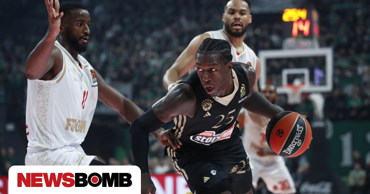 Euroleague: Έπεσε στο 7-5 ο Παναθηναϊκός AKTOR - Μεγάλο διπλό για Αρμάνι - Η βαθμολογία - Newsbomb