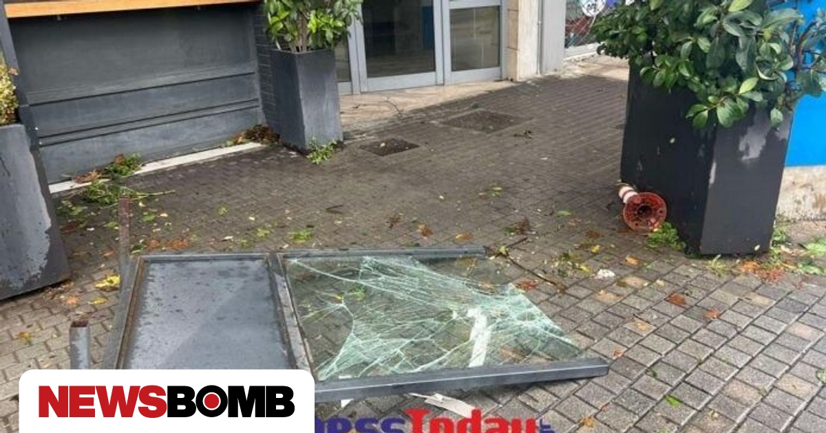 Κακοκαιρία Bora: Ζημιές έχουν προκαλέσει οι ισχυροί άνεμοι στην Θεσσαλονίκη - Δείτε φωτογραφίες ...