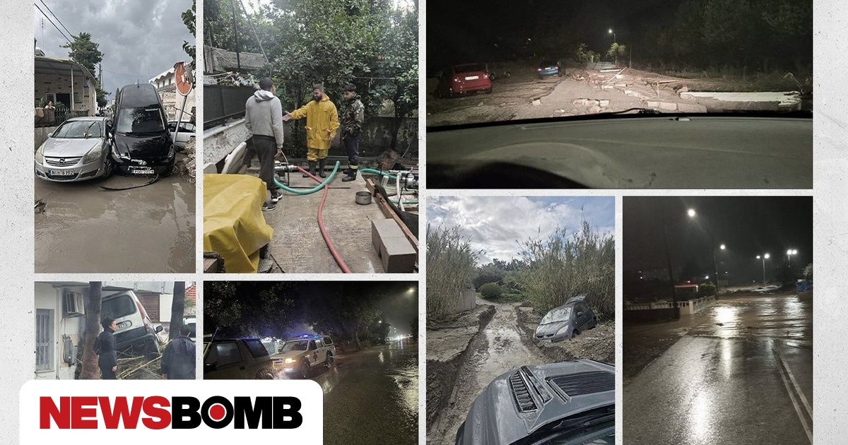 Ρόδος: Μάχη με τη λάσπη δίνουν οι διασώστες - «Ζούμε σκηνές 2013 και 2019», λένε στο Newsbomb.gr ...