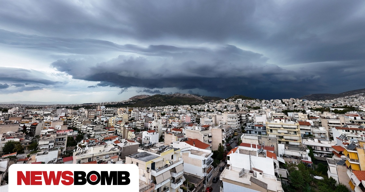Καιρός στην Αθήνα: Πώς θα εξελιχθούν οι βροχές – Σε ποιες περιοχές της ...