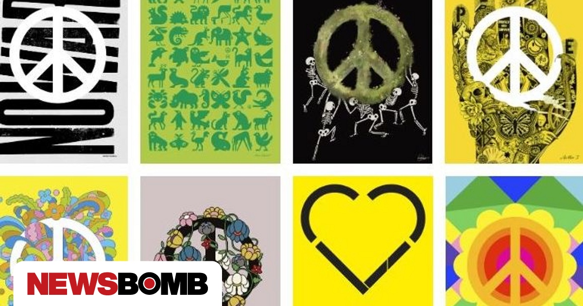 Kαλλιτέχνες επανασχεδιάζουν το σύμβολο της ειρήνης - Koινό όραμα για ...