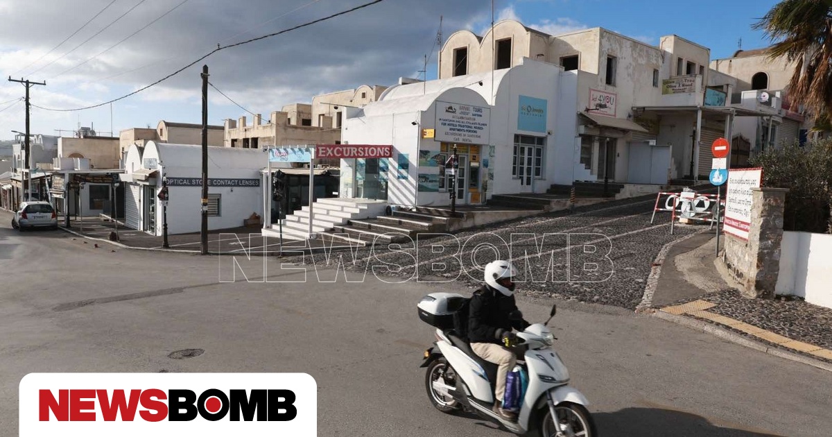 Αποστολή του Newsbomb.gr στη Σαντορίνη: Έρημη πόλη τα Φηρά – Ημέρες ...