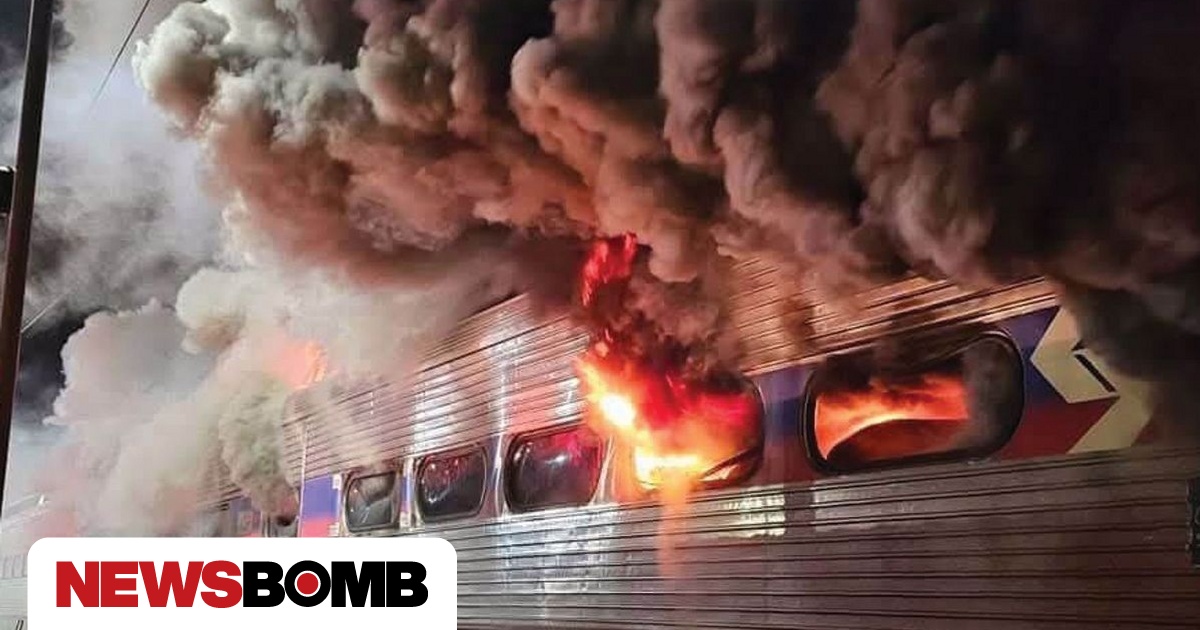 Πενσυλβάνια: Φωτιά σε τρένο με 350 επιβάτες - Newsbomb