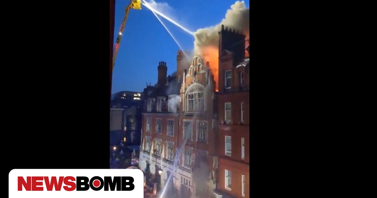 Λονδίνο: Πυρκαγιά σε πολυτελές ξενοδοχείο - Απομακρύνθηκαν πάνω από 100 άτομα - Newsbomb