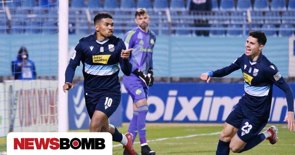 Super League: Τα highlights του Λαμία – Παναθηναϊκός - Newsbomb